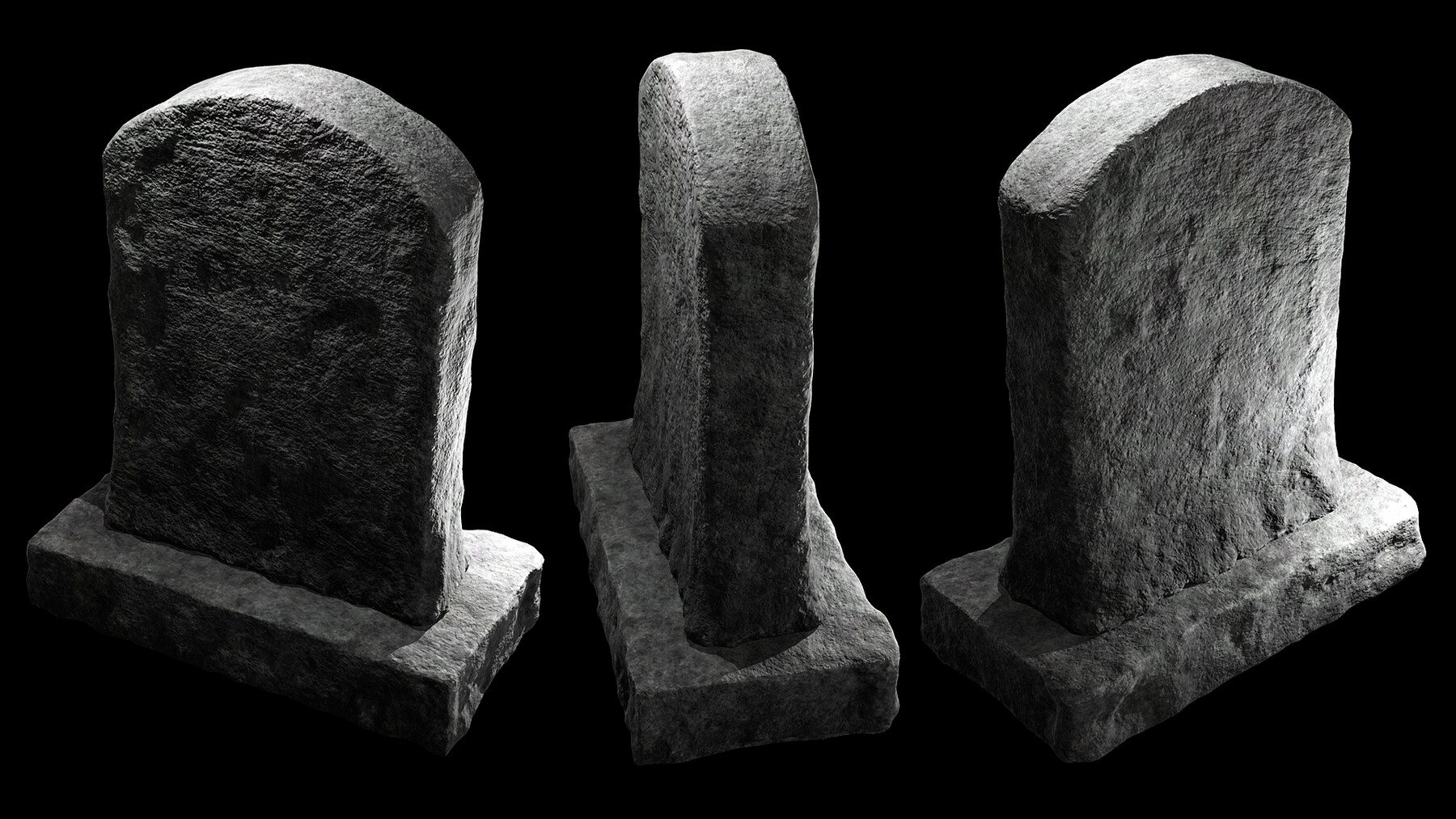 ArtStation - Gravestone Props | Game Assets