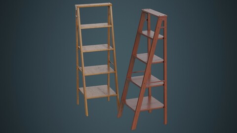 ArtStation - Step Ladder 1A | Game Assets