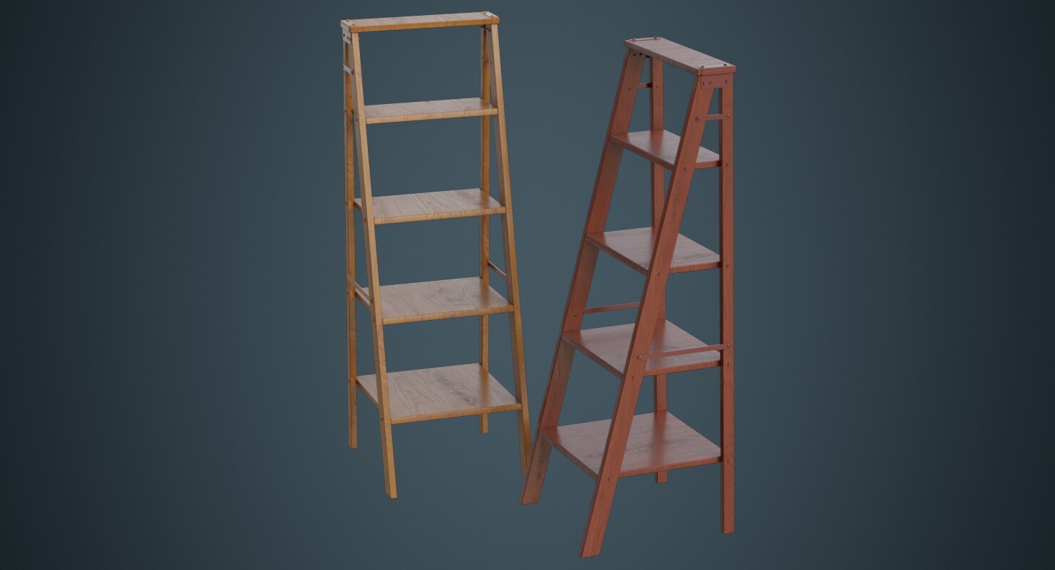 ArtStation - Step Ladder 1A | Game Assets