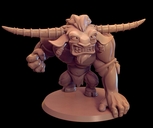 ArtStation - Minotaur stl | Resources