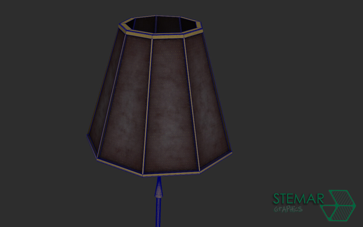 ArtStation - Vintage Lamp 3D Asset | Game Assets