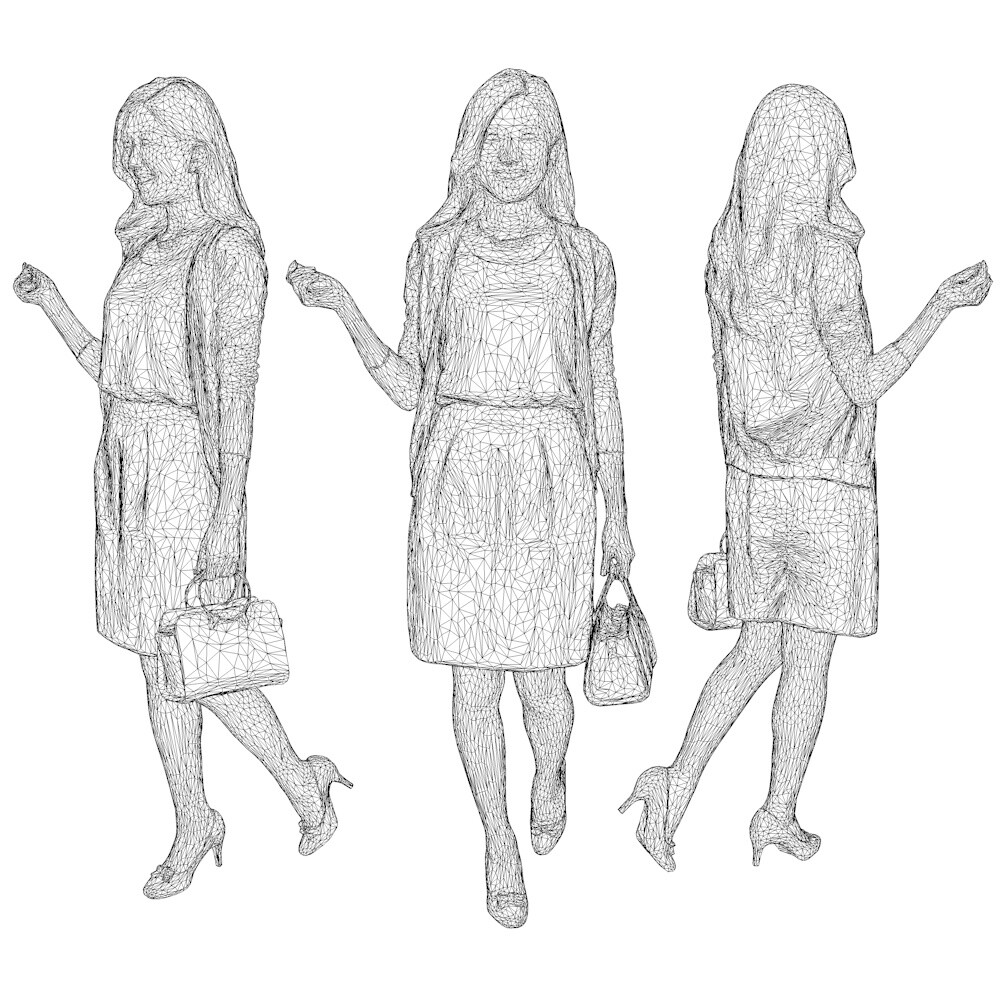 ArtStation - Posed 3D-people 053_Mao | Resources