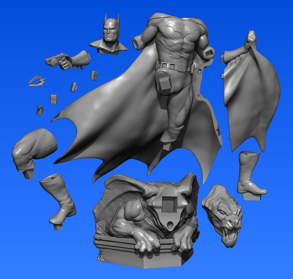 ArtStation - Batman STL | Resources