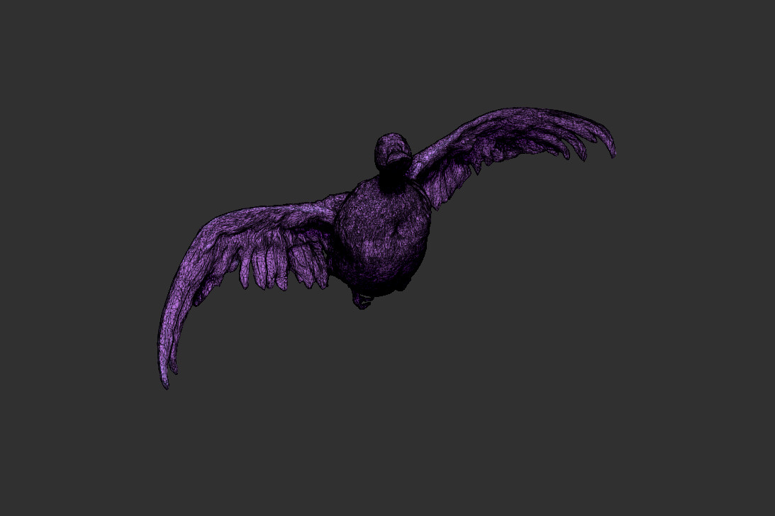 ArtStation - Flying duck 06 | Game Assets