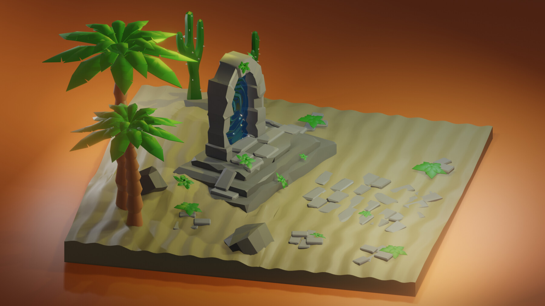 ArtStation - Magic Portal | Game Assets