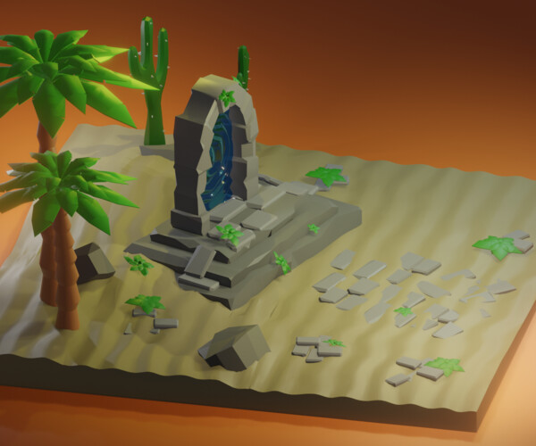 ArtStation - Magic Portal | Game Assets