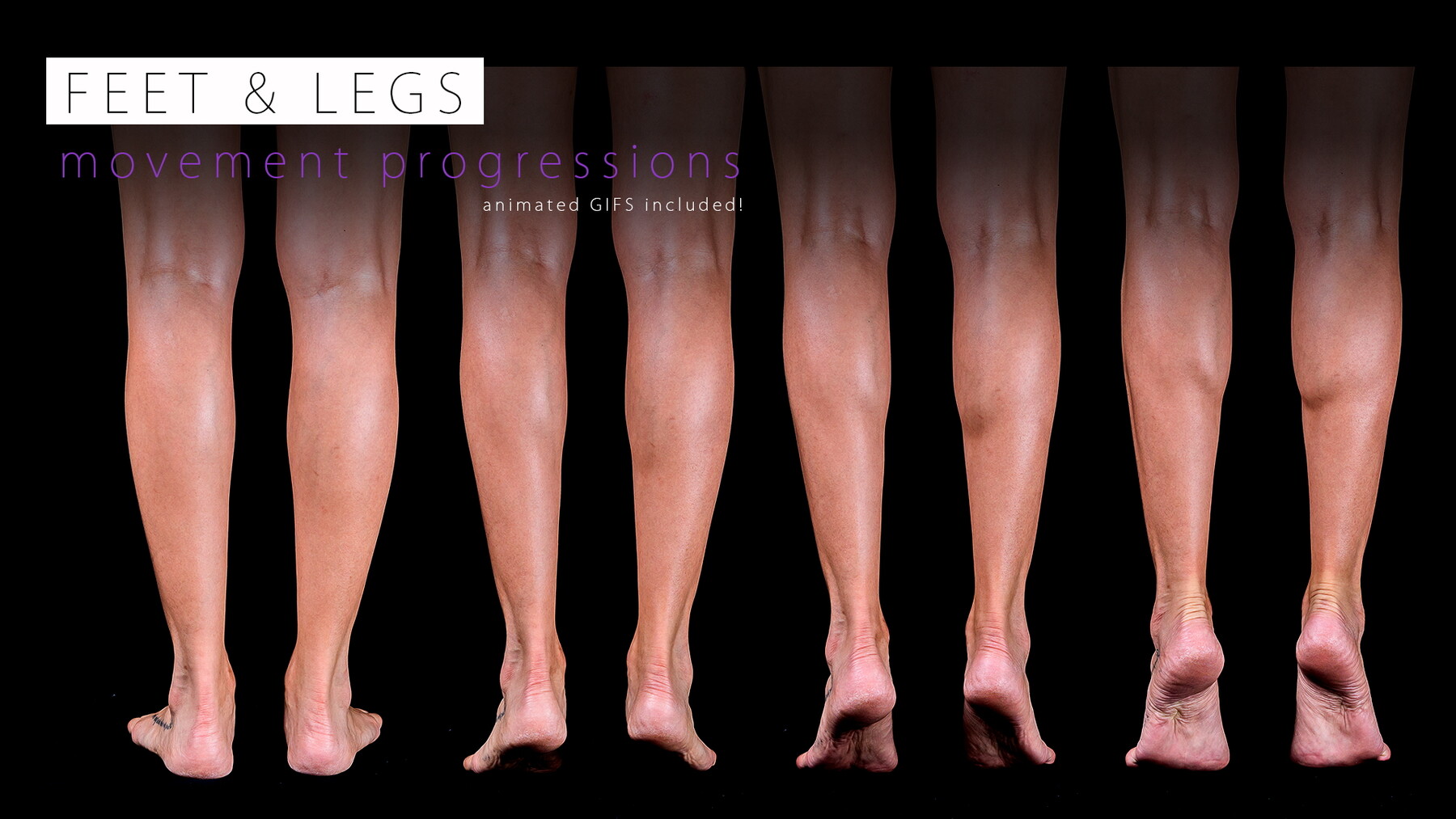 ArtStation - Legs MOVEMENT progressions | Resources