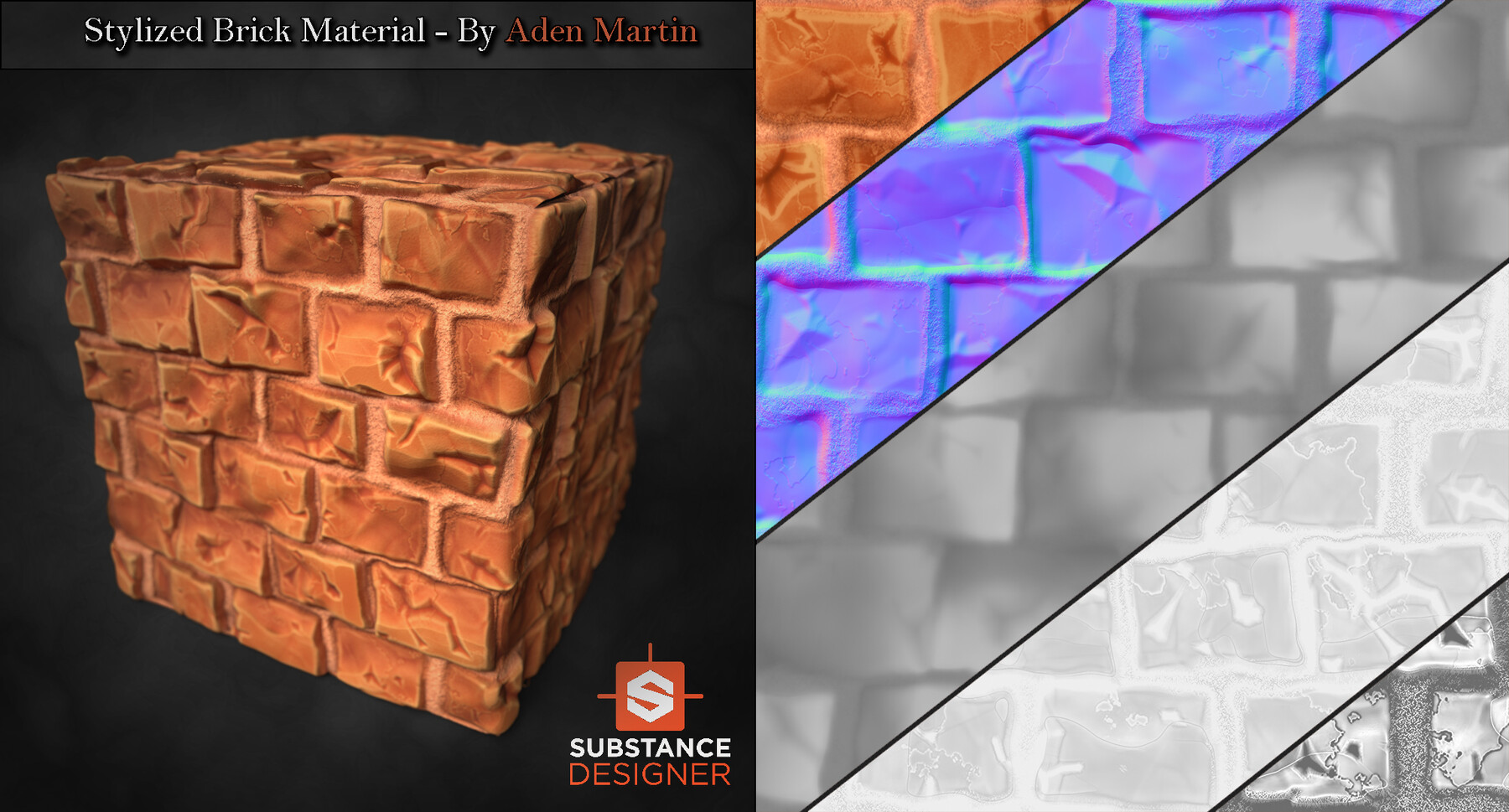 Aden Martin - Stylized Brick Material
