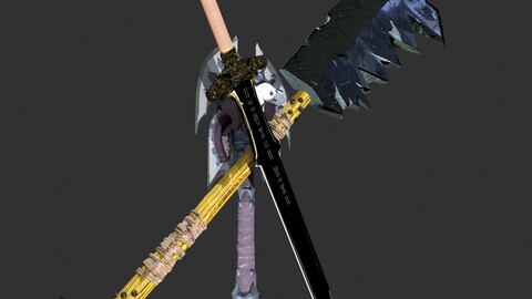 ArtStation - Carnage Blades | Game Assets