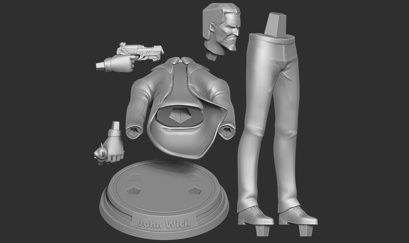ArtStation - John Wick | Resources