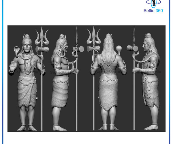 ArtStation - Shiv ji Idol 3D Printable model | Resources