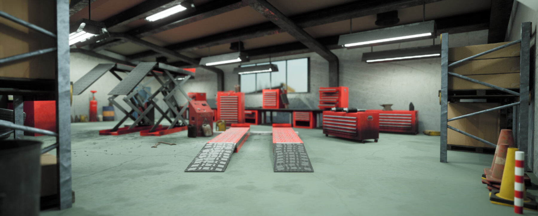 ArtStation - Mechanic Garage (Environment)|Read Description | Game Assets