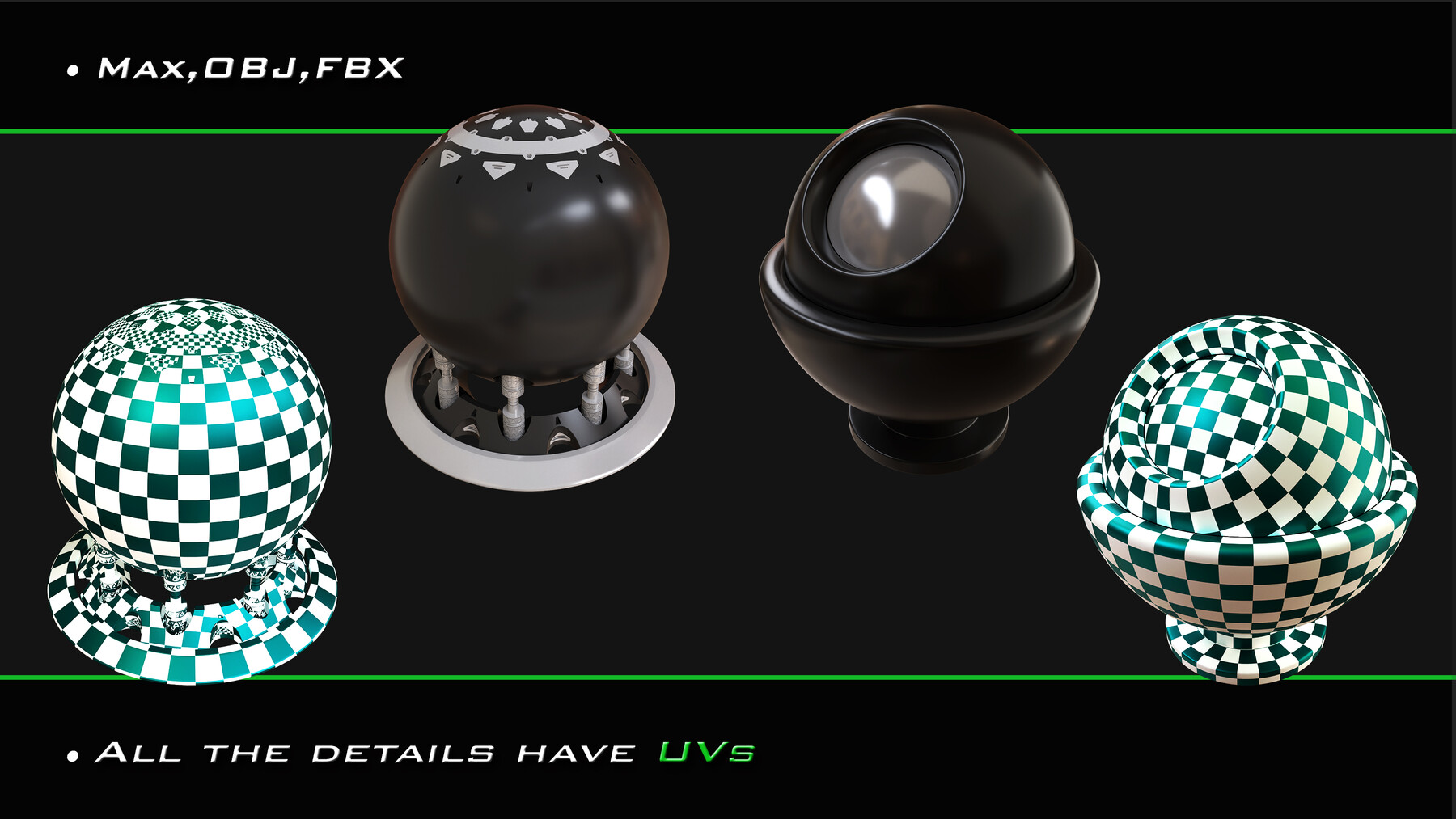 ArtStation - 25 Shader Ball Pack | Resources