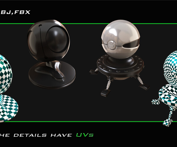 ArtStation - 25 Shader Ball Pack | Resources