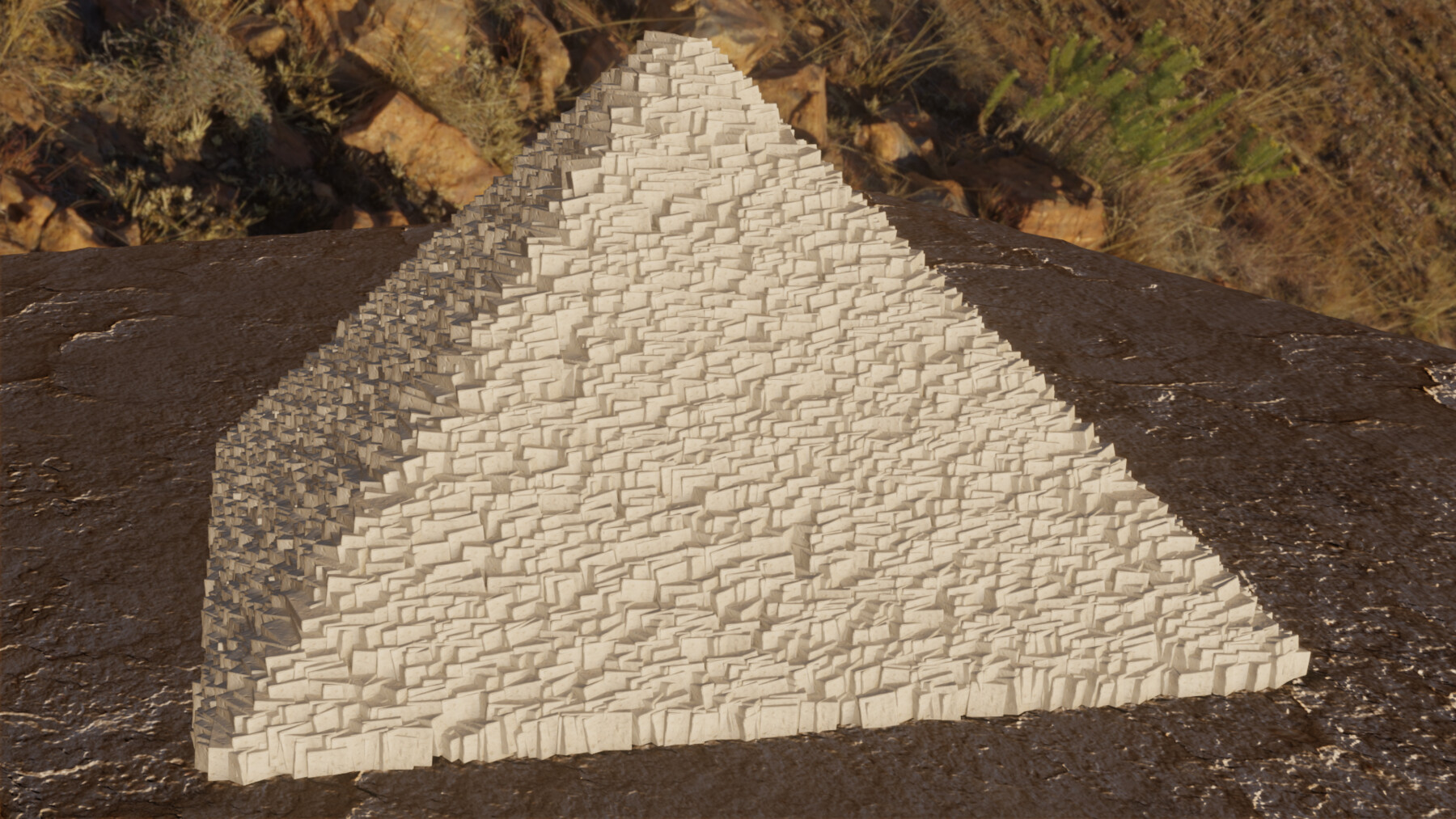 ArtStation - Ancient Pyramids 3D model | Resources