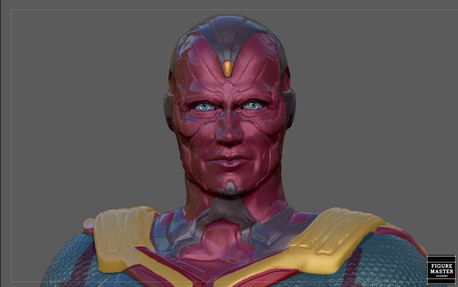 ArtStation - VISION FROM MARVEL MCU DRAMA WANDA VISION CHARACTER ...