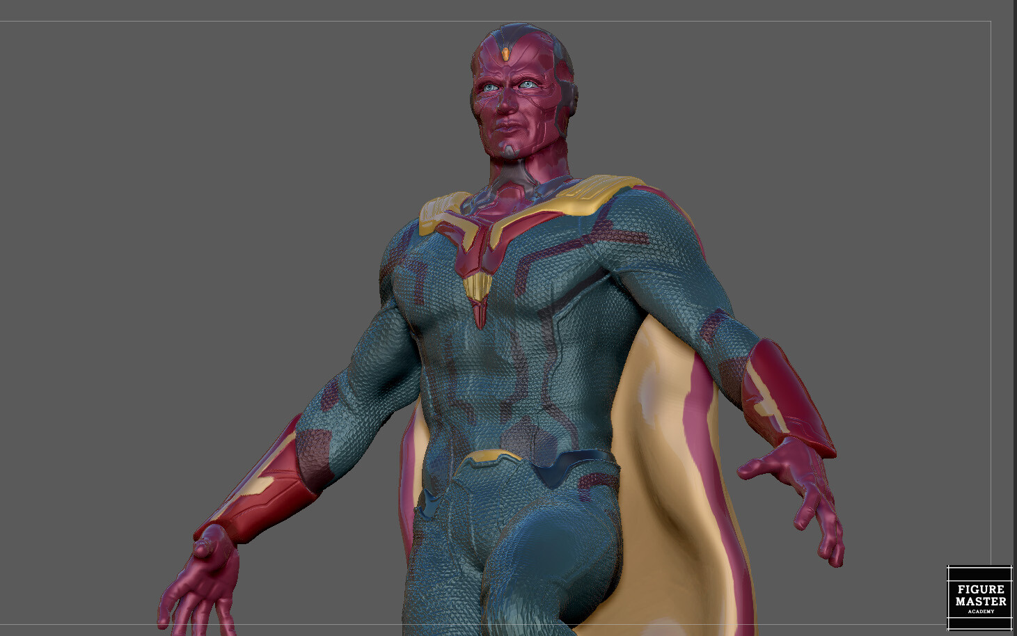 ArtStation - VISION FROM MARVEL MCU DRAMA WANDA VISION CHARACTER ...