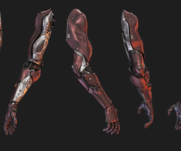 ArtStation - Sci-fi cyber arm images set volume I | Resources
