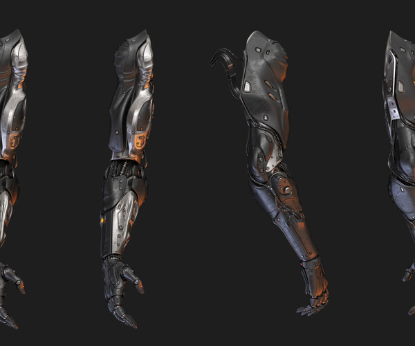 ArtStation - Sci-fi cyber arm images set volume I | Resources
