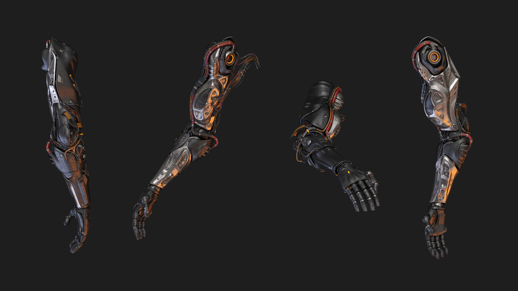 ArtStation - Sci-fi cyber arm images set volume I | Resources