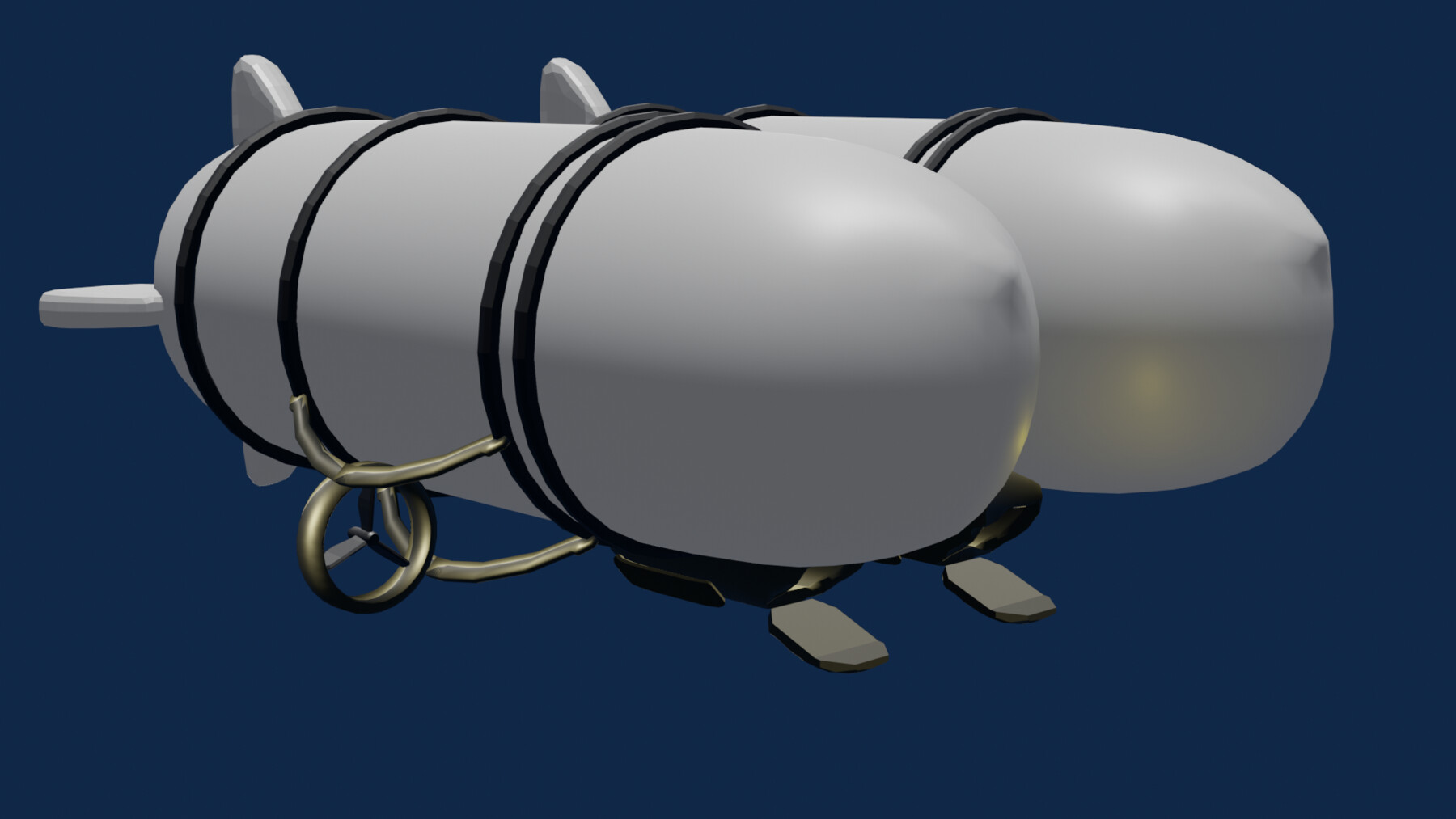 ArtStation - dirigible doble | Game Assets