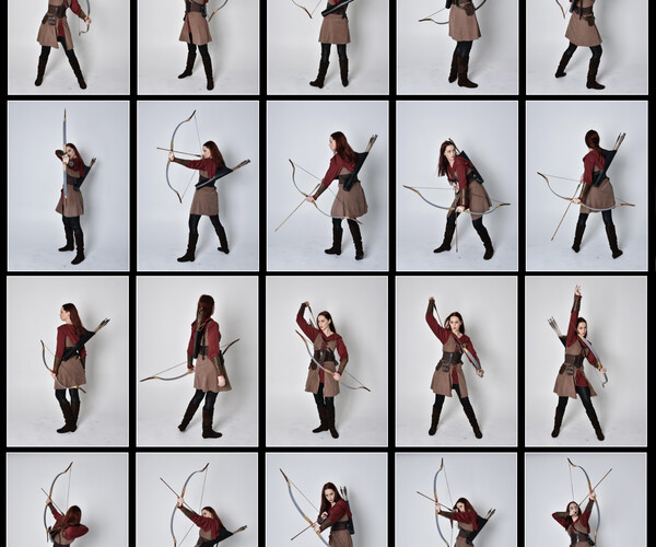ArtStation - x200 - Medieval Warrior - Pose reference pack | Resources