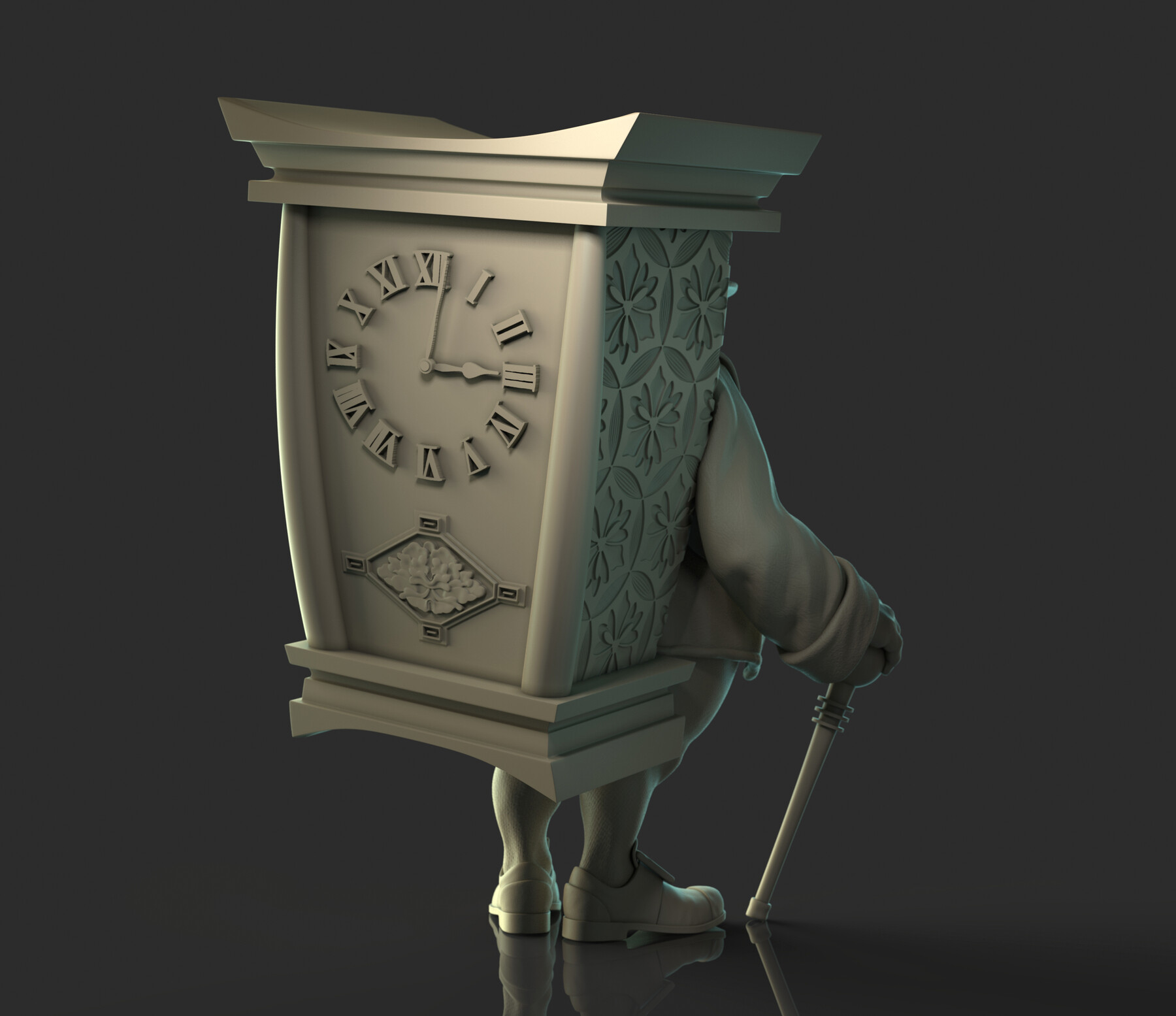 ArtStation - The watchmaker 3D printable model | Resources
