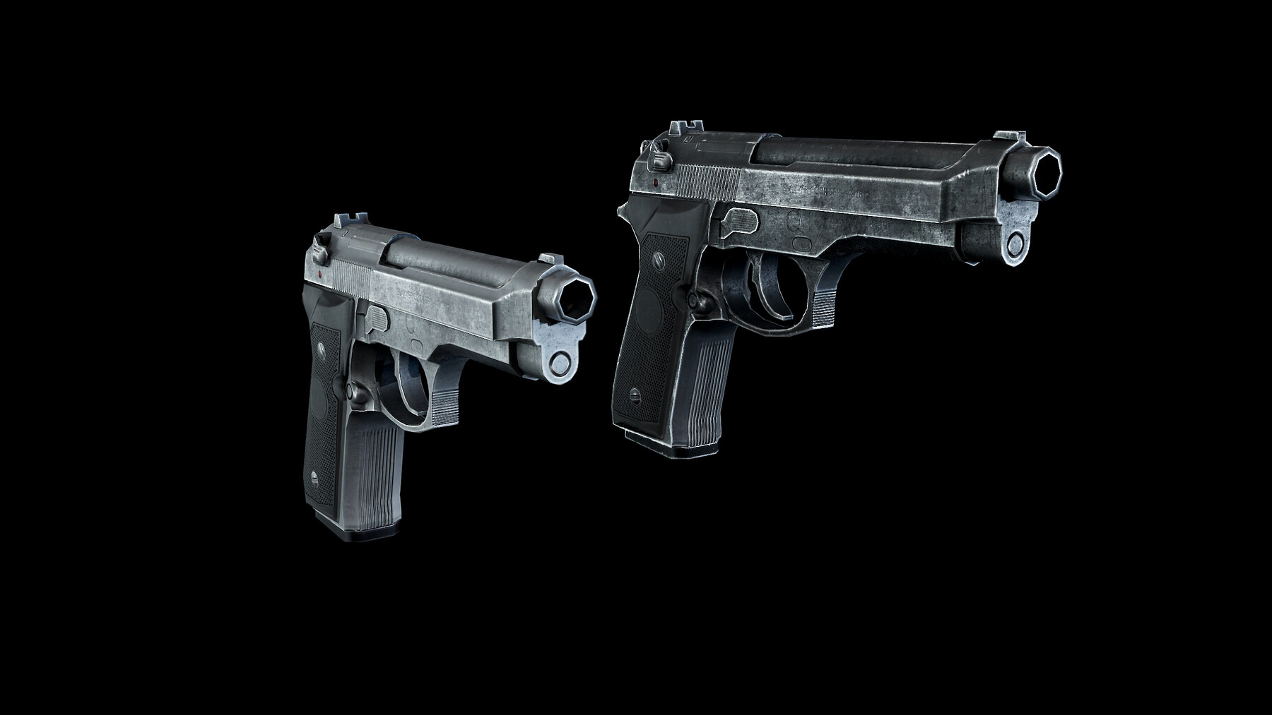 ArtStation - Beretta M9 | Game Assets