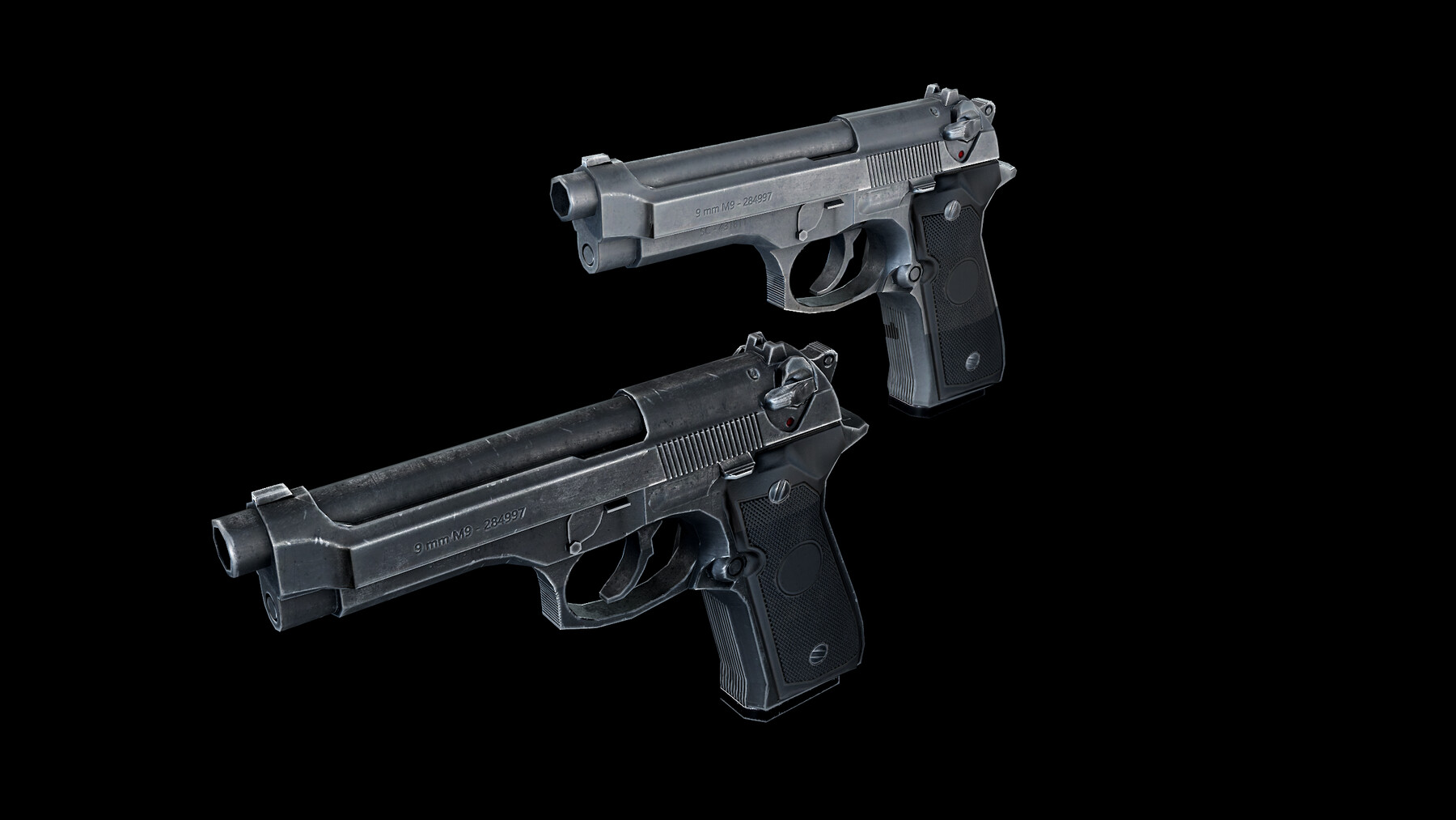 ArtStation - Beretta M9 | Game Assets