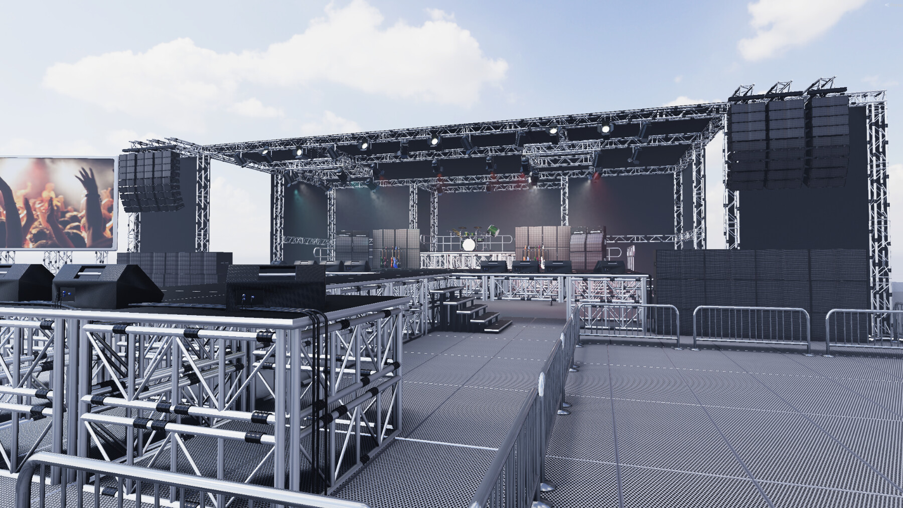 ArtStation - Stage Vol 1 For Unity Engine | Game Assets