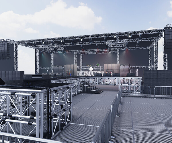 ArtStation - Stage Vol 1 For Unity Engine | Game Assets