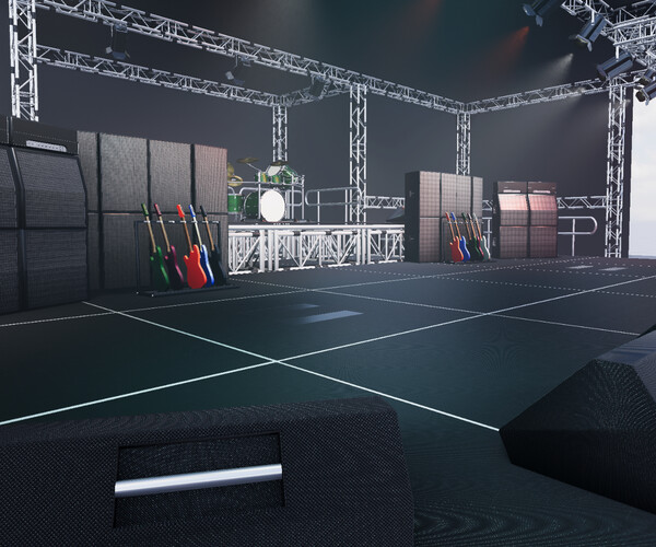 ArtStation - Stage Vol 1 For Unity Engine | Game Assets