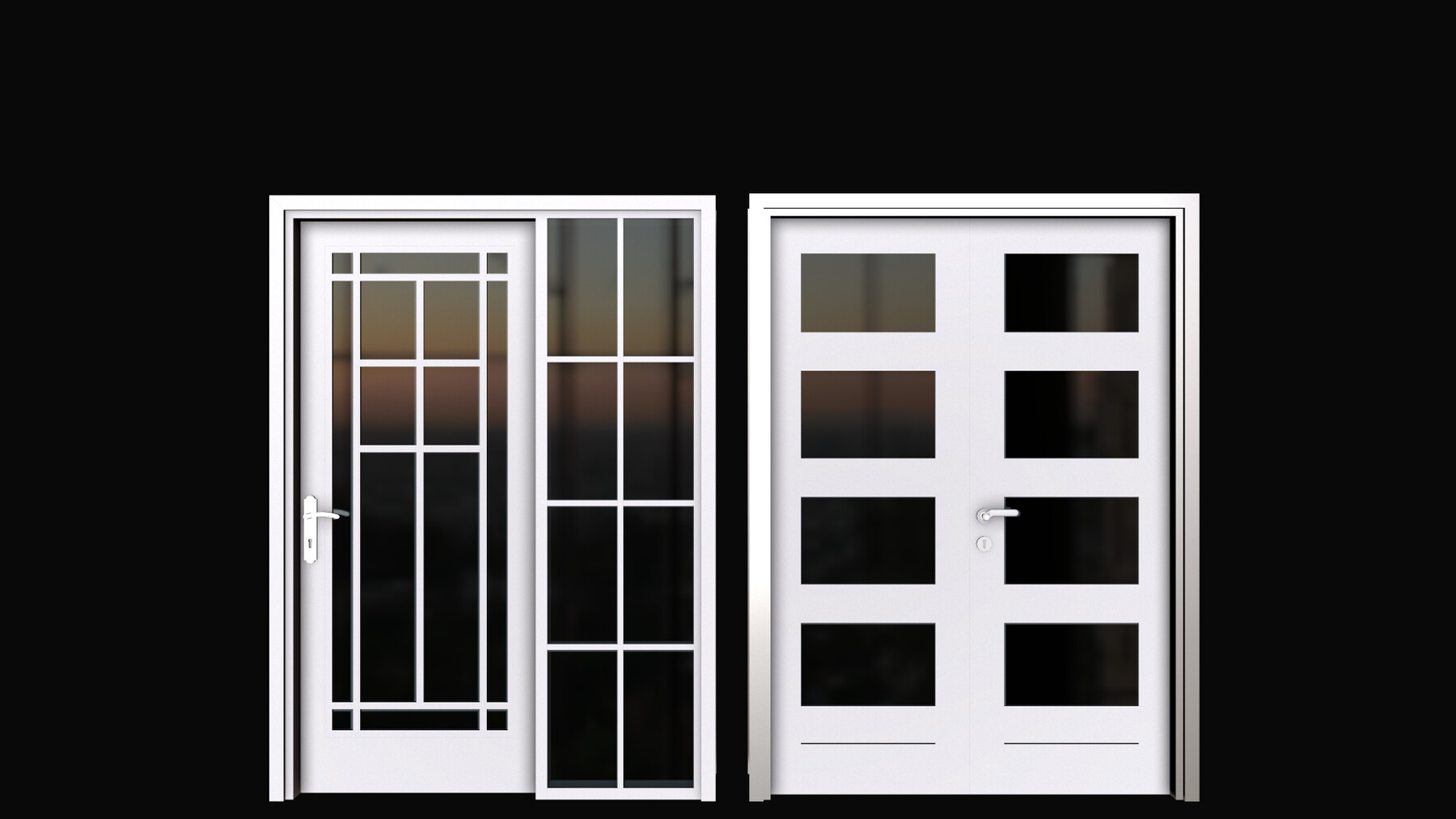 ArtStation - Door Bundle 3D Model Pack 16 pcs ( .fbx- .obj- .3ds File ...