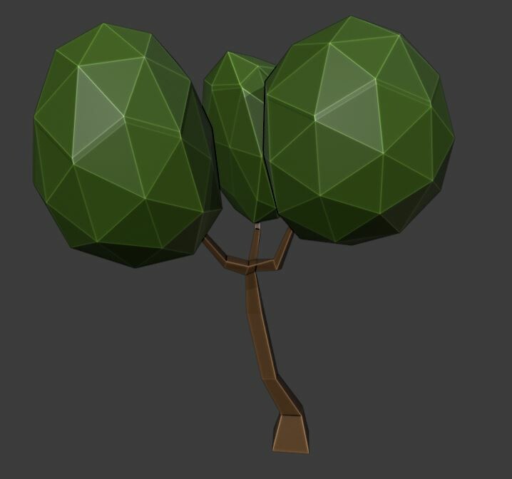 ArtStation - Low Poly Tree | Game Assets