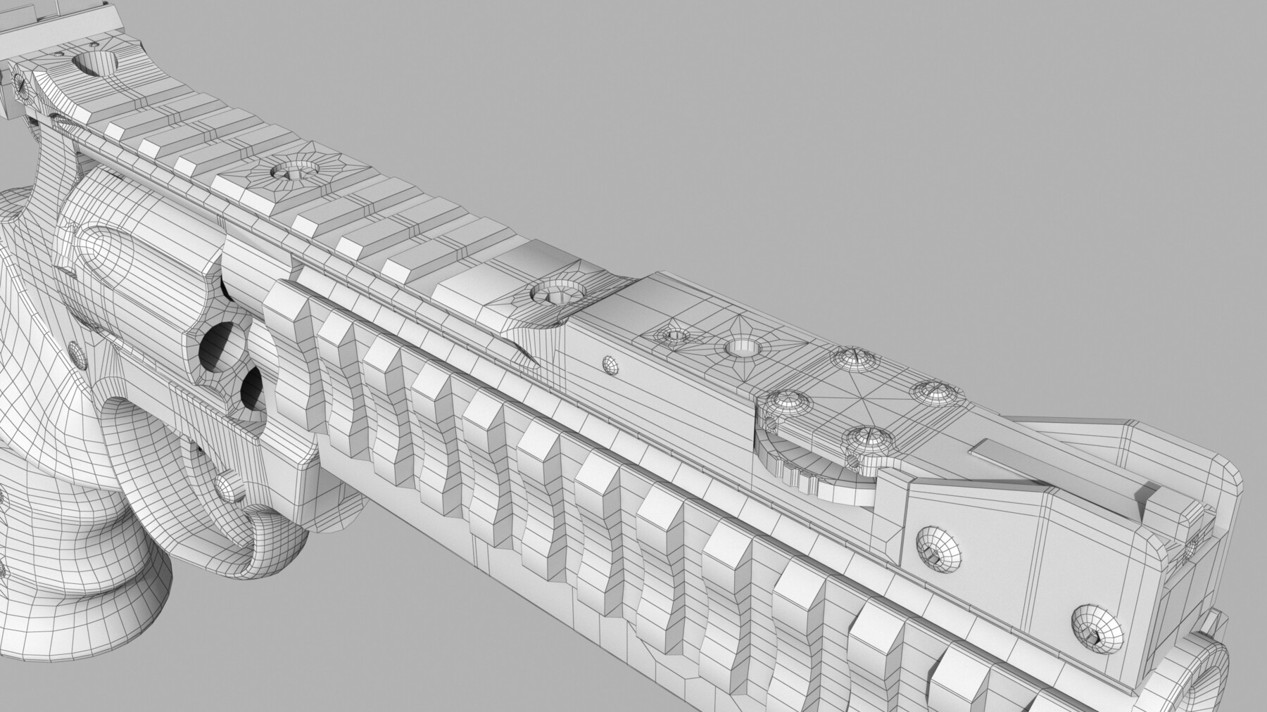 ArtStation - Magnum revolver SUPER SPORT Low-poly 3D model | Game Assets