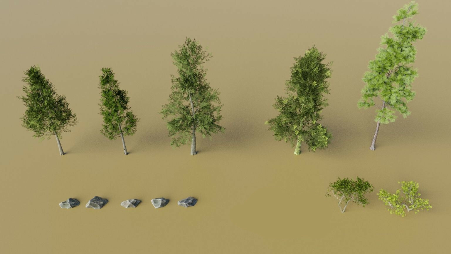 ArtStation - River branches in Blender | Resources
