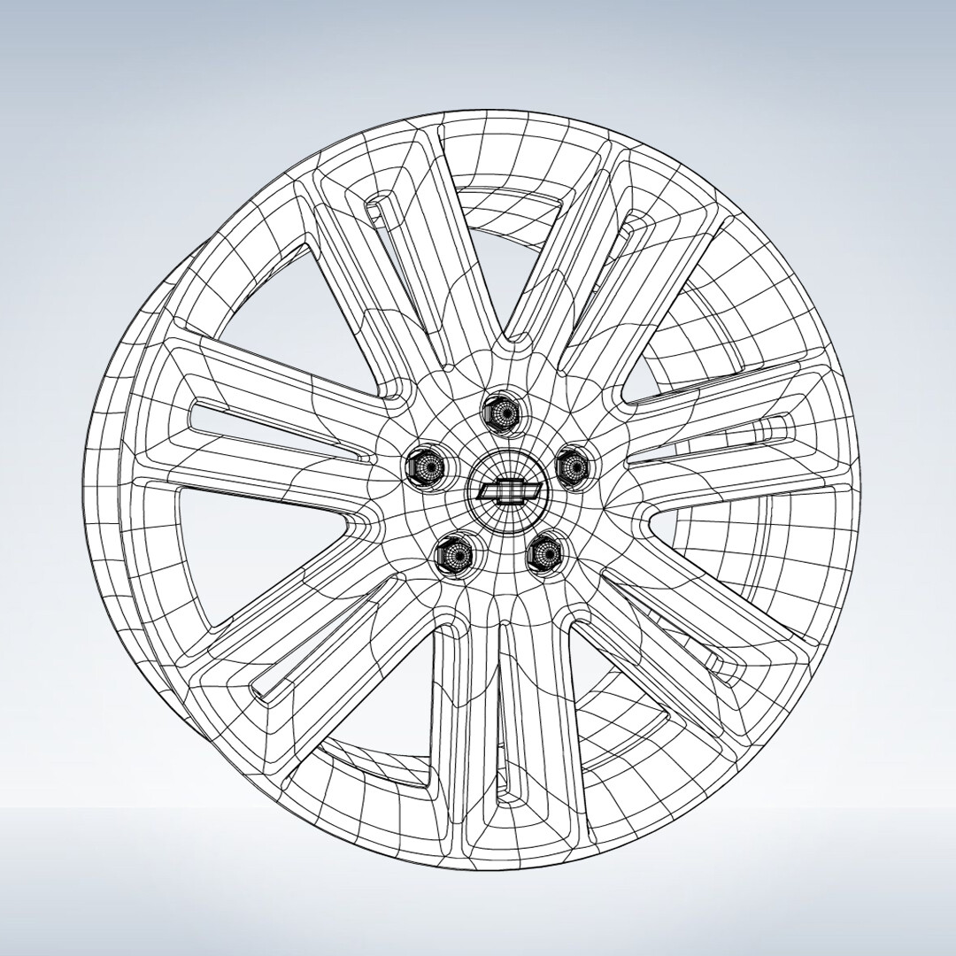 ArtStation - Chevrolet caprice Rim | Resources