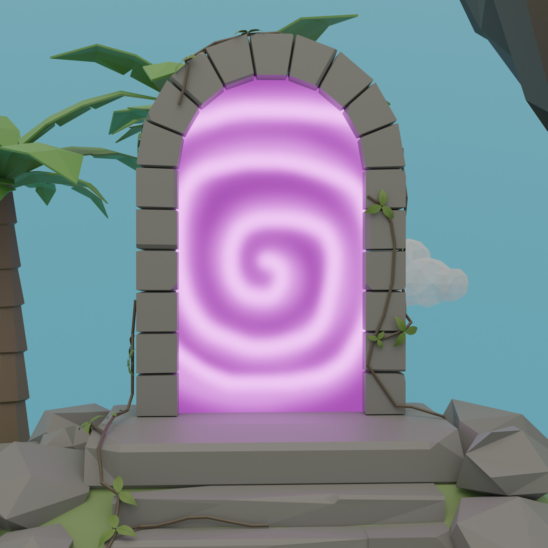 ArtStation - Floating island | Game Assets