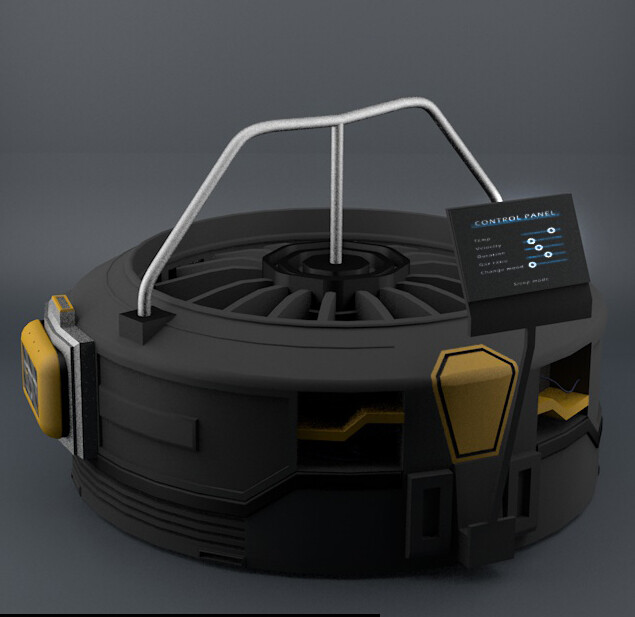 ArtStation - 3D concept fan - Low poly Low-poly 3D model | Game Assets