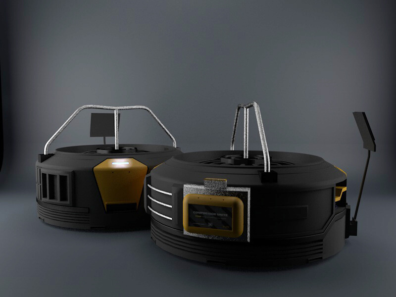 ArtStation - 3D concept fan - Low poly Low-poly 3D model | Game Assets