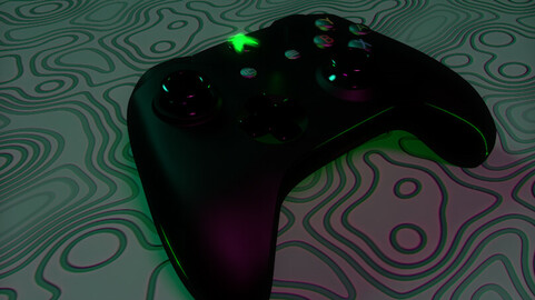 ArtStation - Xbox Controller (with cinematic) | Game Assets