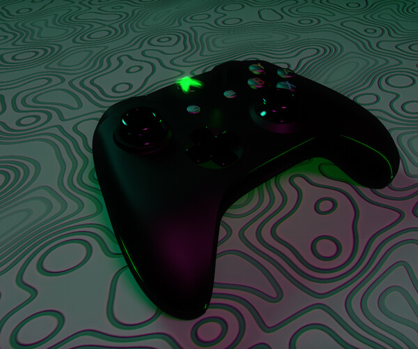 ArtStation - Xbox Controller (with cinematic) | Game Assets