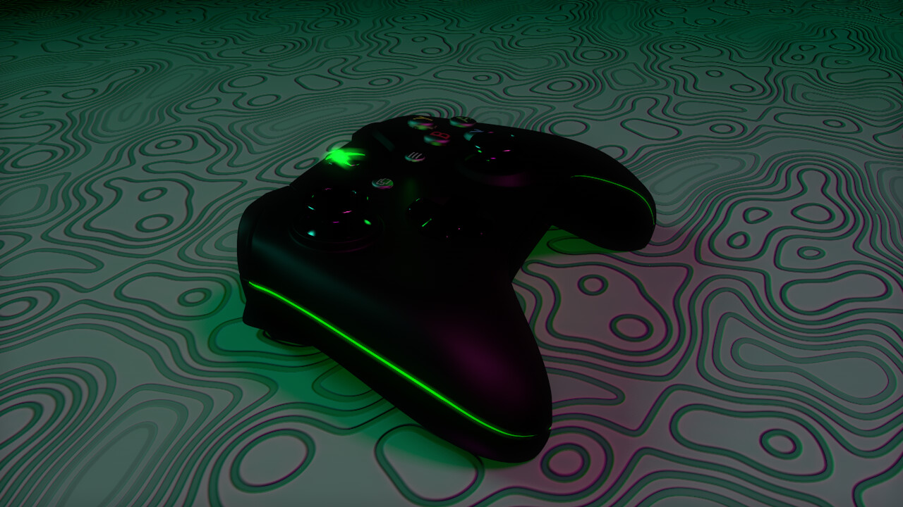 ArtStation - Xbox Controller (with cinematic) | Game Assets