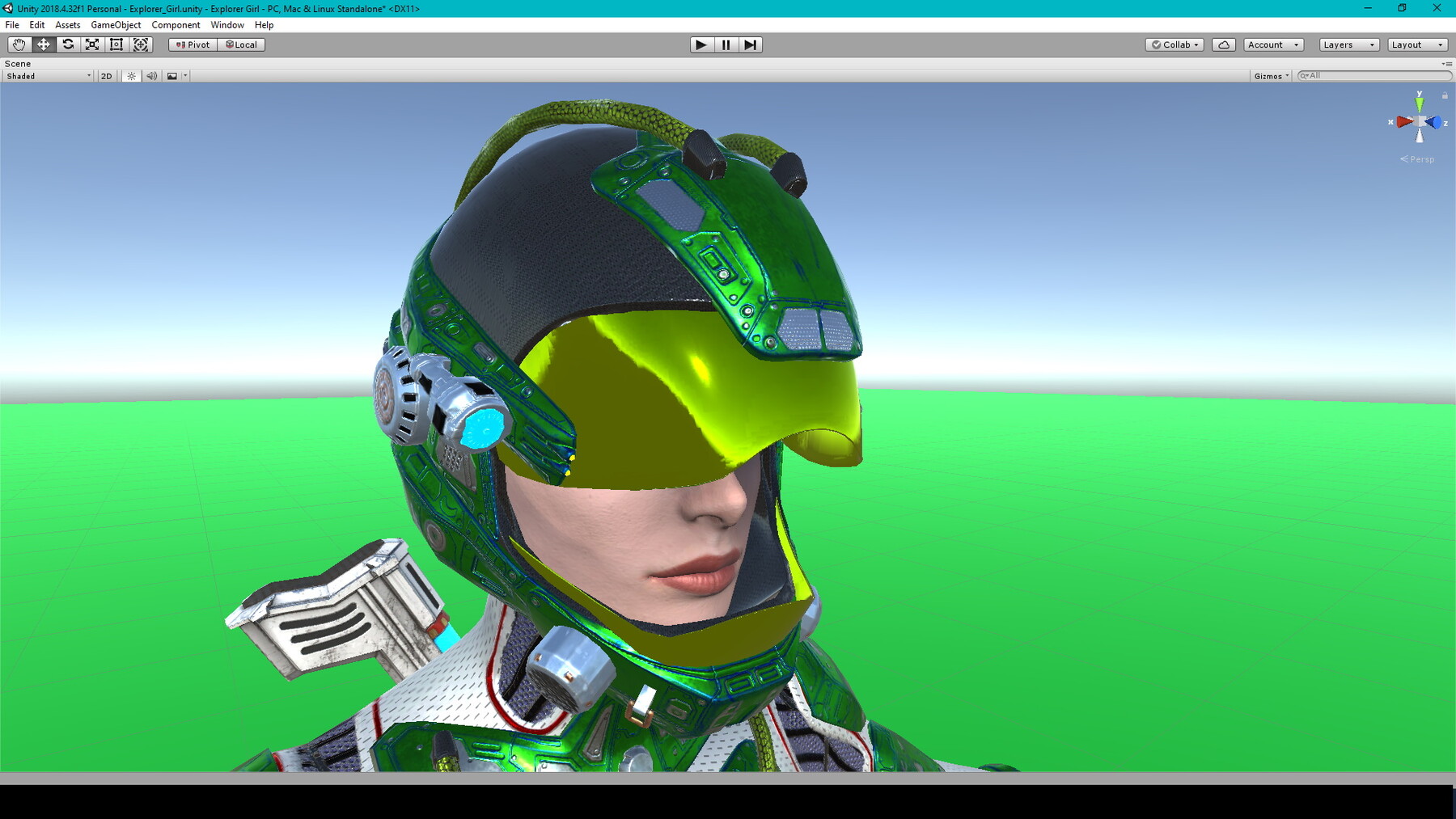 ArtStation - Explorer Girl | Resources