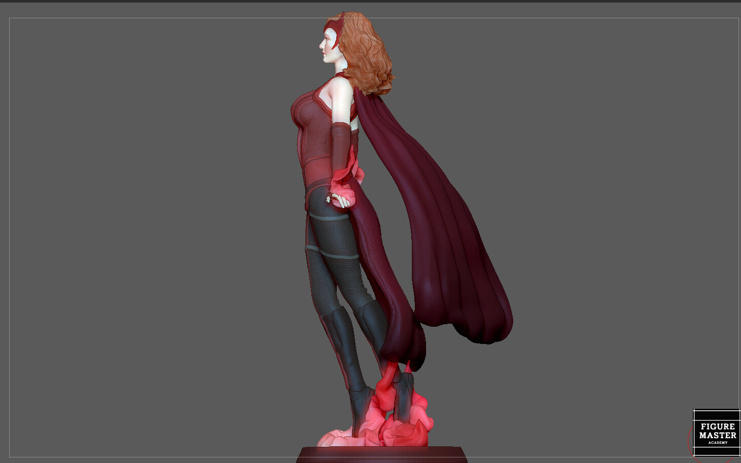ArtStation - WANDA SCARLET WITCH FROM MARVEL MCU DRAMA WANDA VISION ...