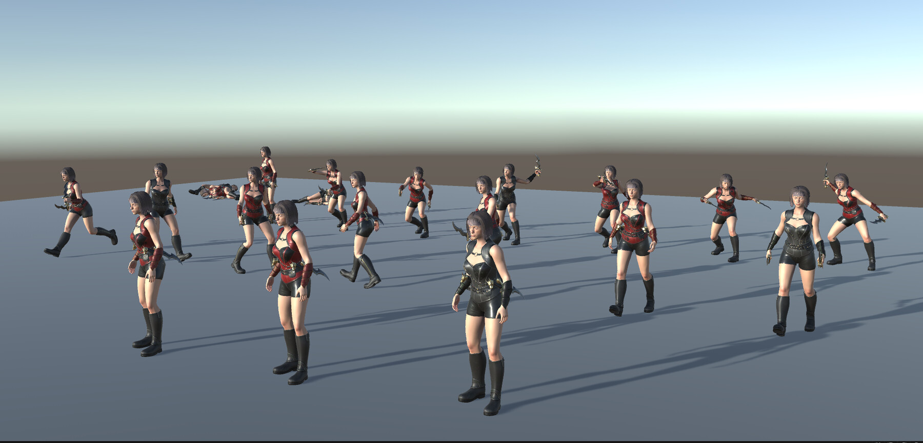 ArtStation - Assassin Girl | Game Assets