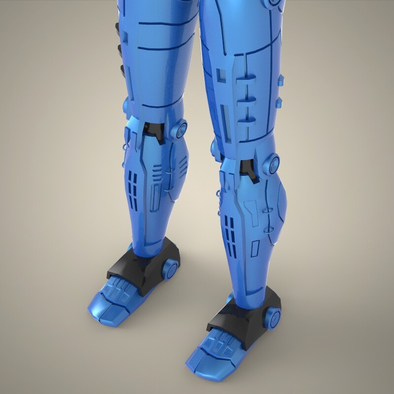 ArtStation - Superhero Robocop | Game Assets