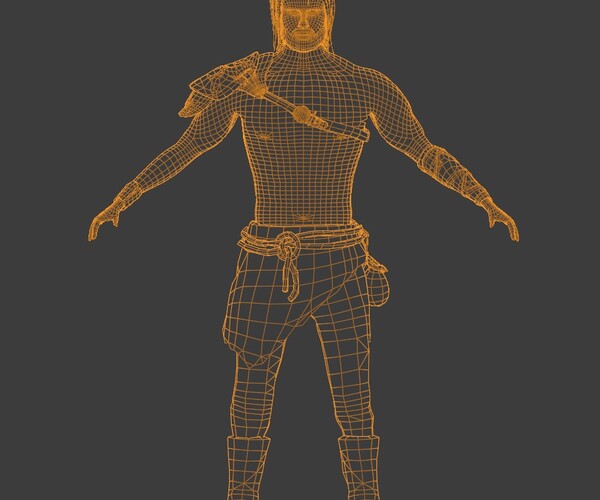 ArtStation - Medieval Character - Game Ready | Game Assets