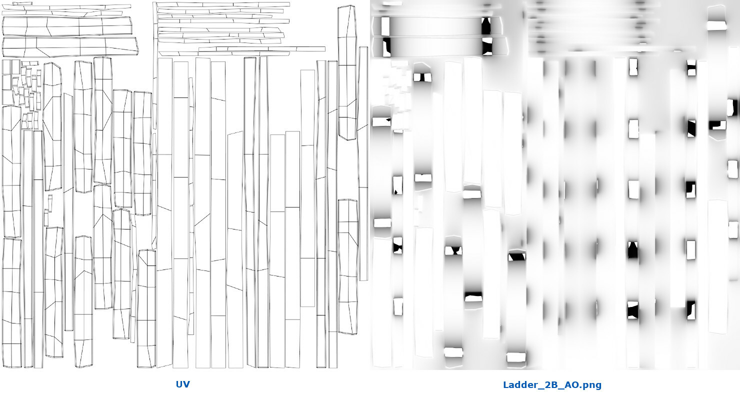 ArtStation - Ladder 2B | Game Assets