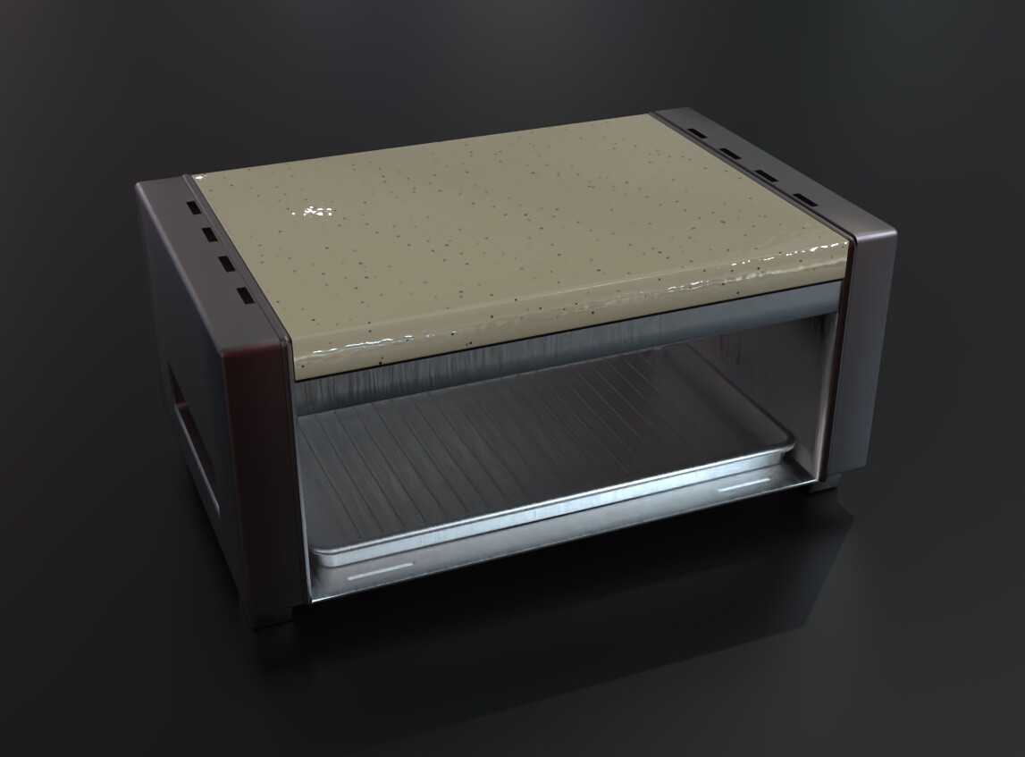 ArtStation - Flatbed Toaster 3D Model | Game Assets